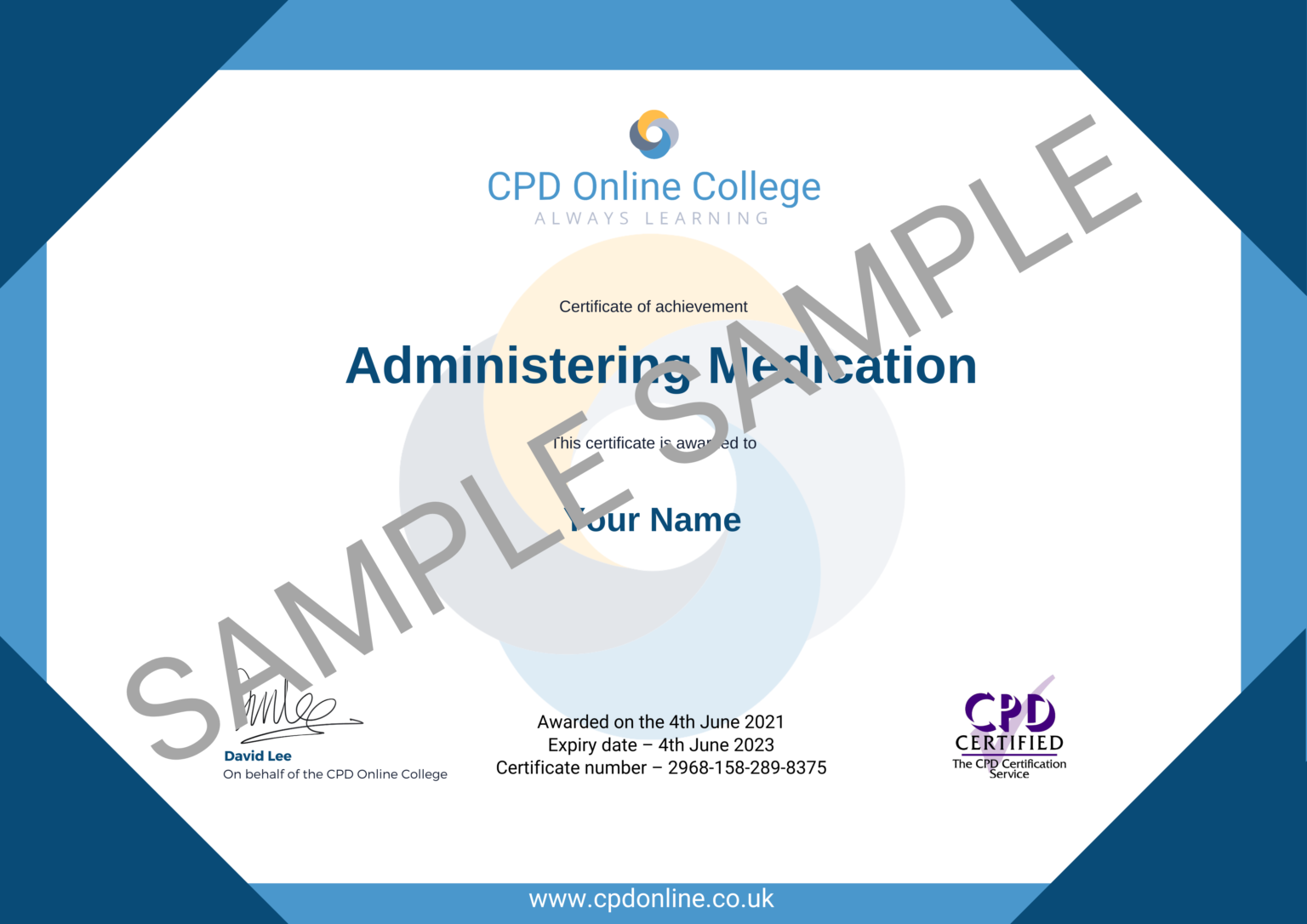 Administering Medication Course | CPD Online Training