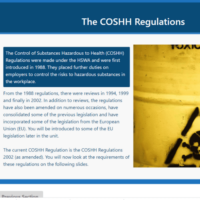 COSHH Awareness Online Course | CPD & ROSPA Training