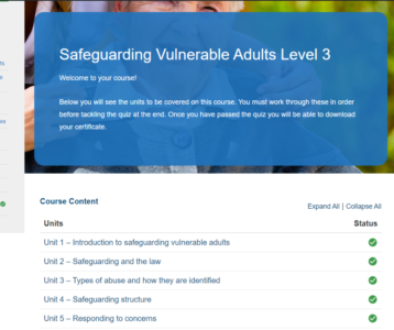 Level 3 Safeguarding Vulnerable Adults Course | CPD Online