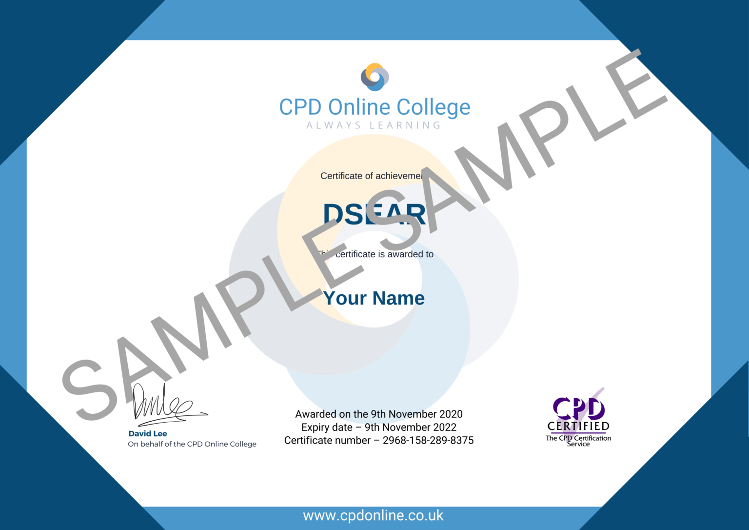 DSEAR Awareness Course | CPD Online Training & Certificate