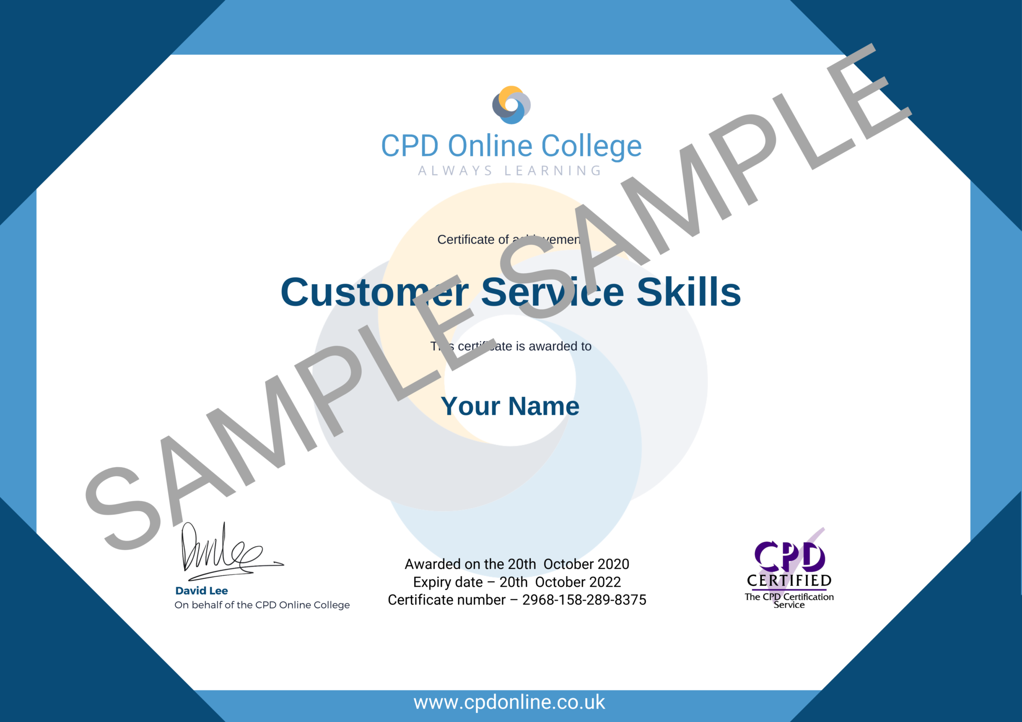 Customer Service Skills Course | CPD Online Training & Certificate