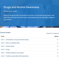 Drugs & Alcohol Awareness Course | ROSPA Online Training