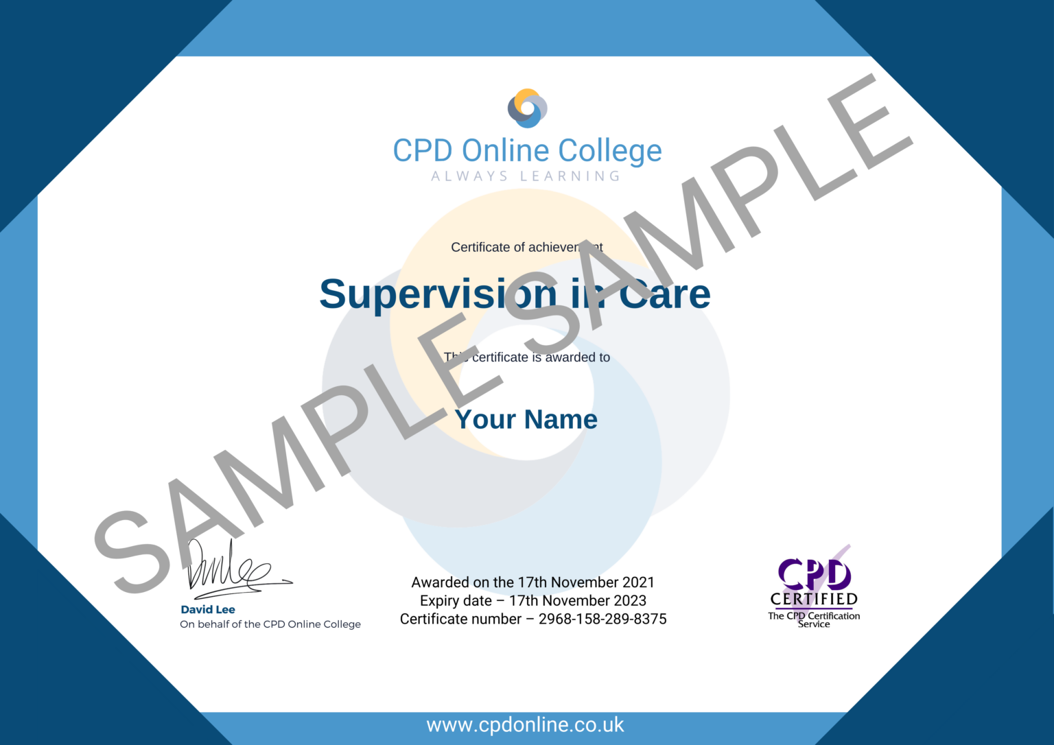 Supervision in Care Course | CPD & Skills For Care Online Training