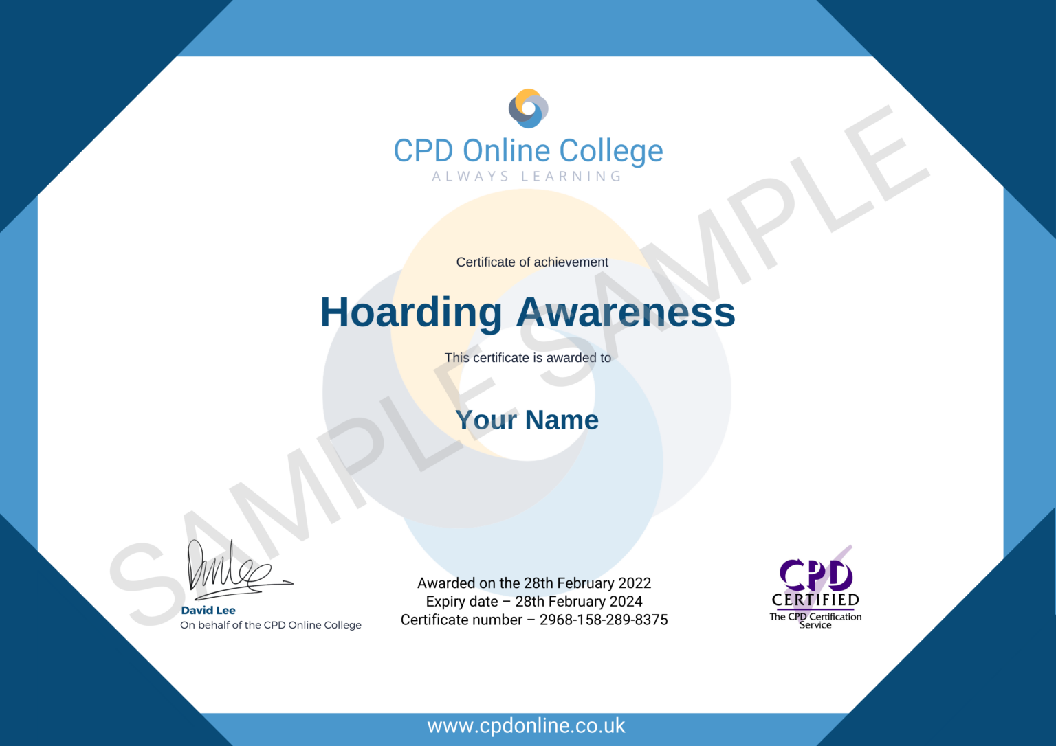 Hoarding Awareness Course | CPD Approved Online Training & Certificate