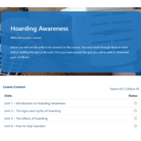 Hoarding Awareness Course | CPD Approved Online Training & Certificate