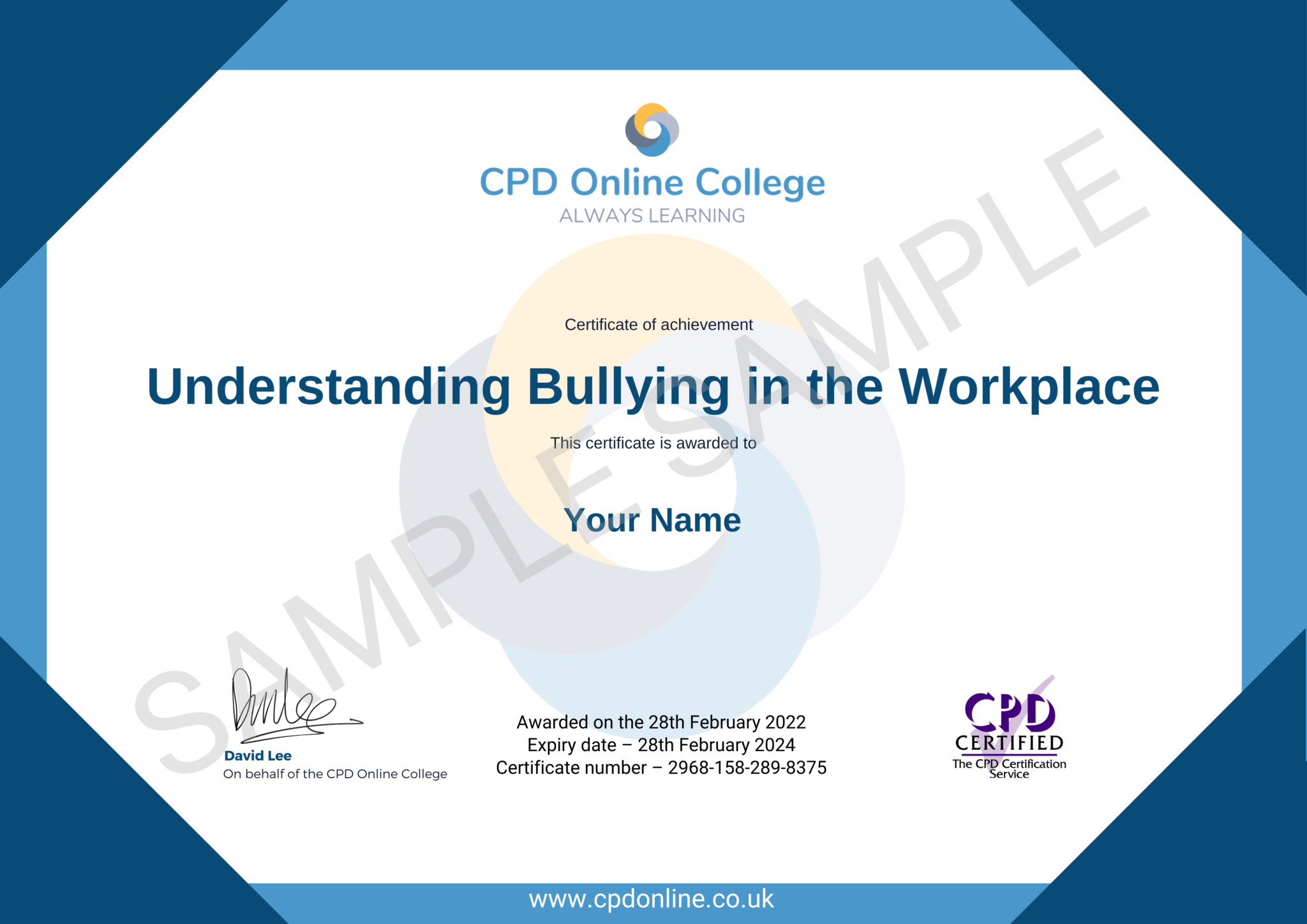 Understanding Bullying in the Workplace Course | CPD Training