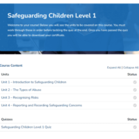 Safeguarding Children Level 1 Course | CPD Online Training