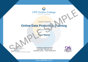 Online Data Protection Course | CPD Online Training