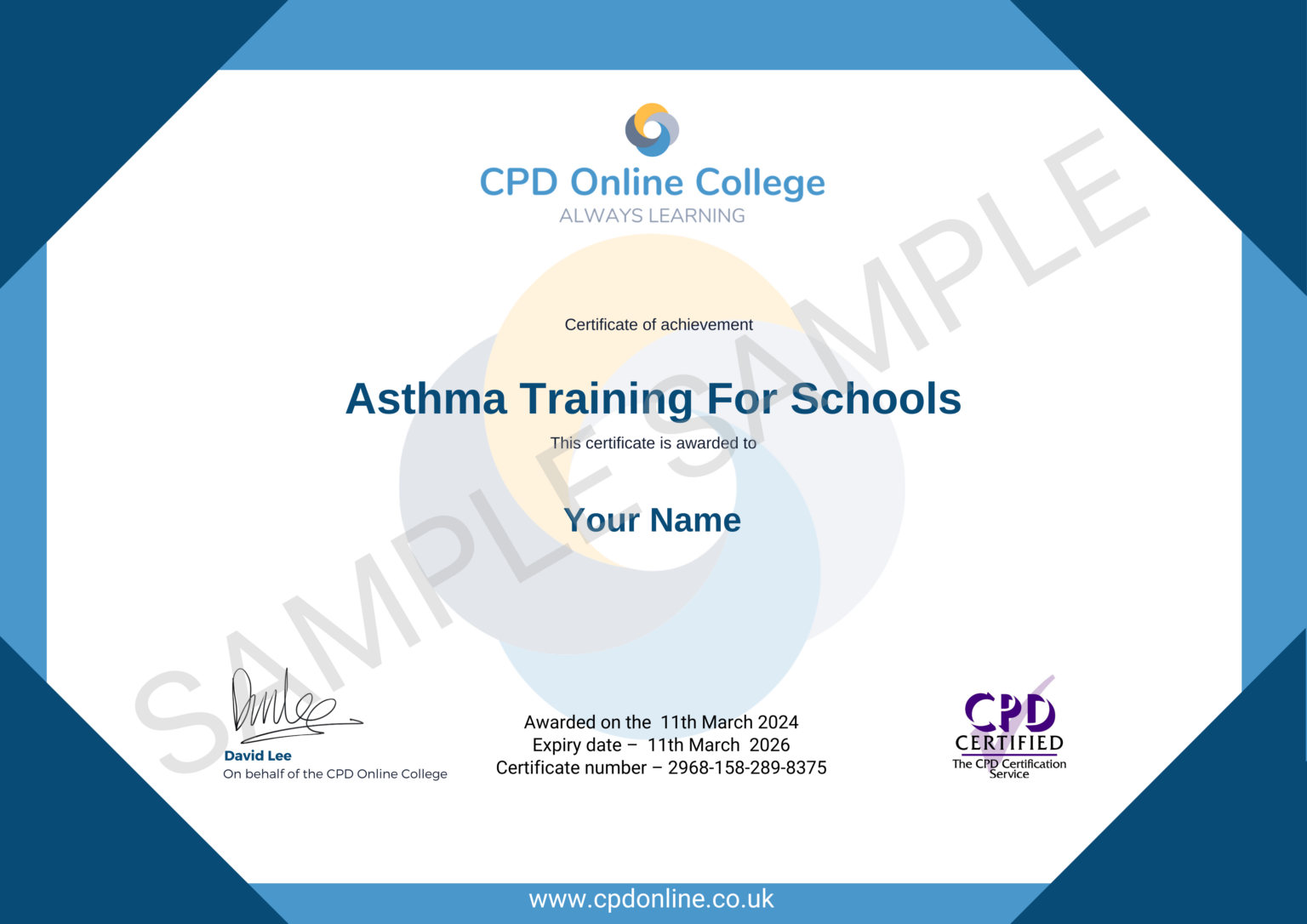 Asthma Awareness Training For Schools | CPD Online Course