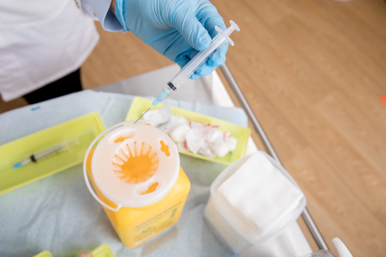 Safe Disposal of Needles and Sharps tips and legalities